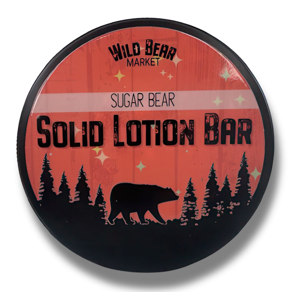 Sugar Bear Solid Lotion Bar - Citrus Moisturizer with Magnesium – Wild ...